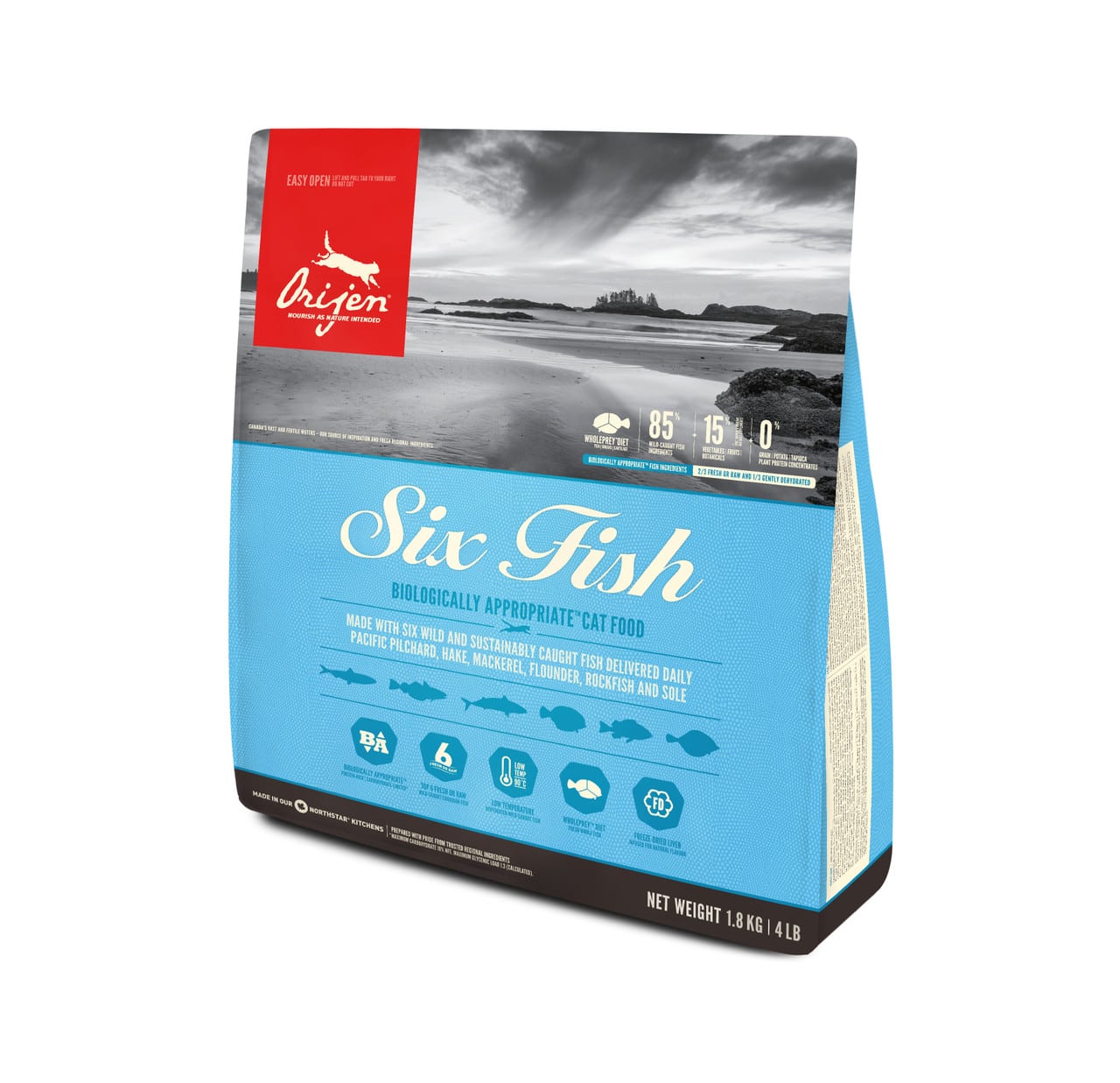 Cat Six Fish - 1,8 kg kattfoder - Jämför pris - Kattly.se