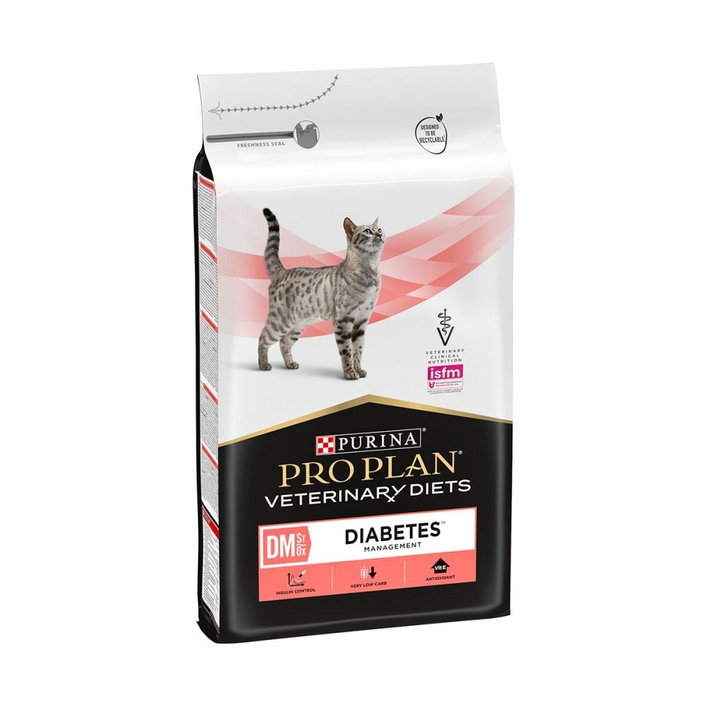 Purina Pro Plan Veterinary Diets Cat DM St/Ox Diabetes Management (5 kg ...