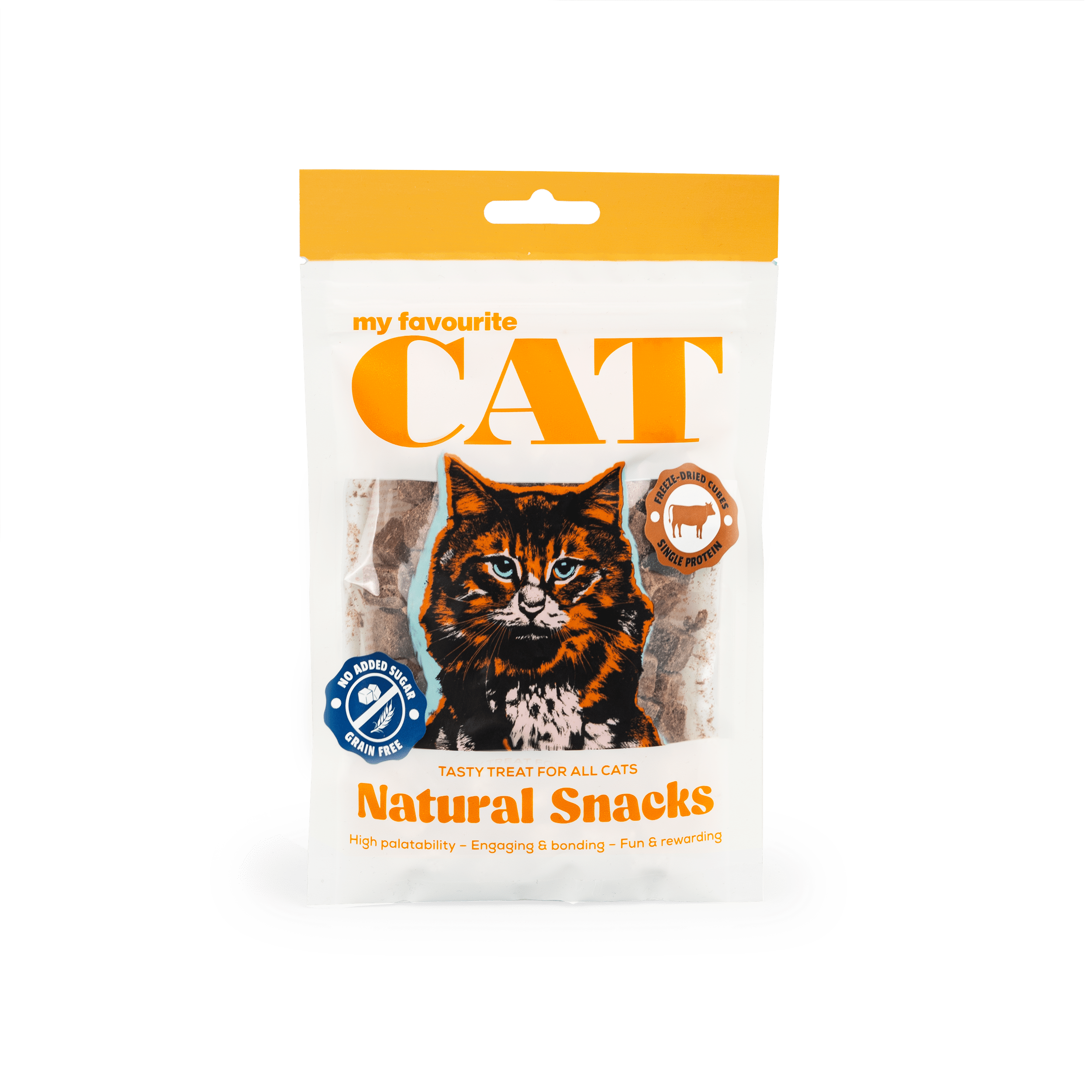 Köp My favourite CAT Freeze-dried Beef Cubes 30 g - Kattly.se