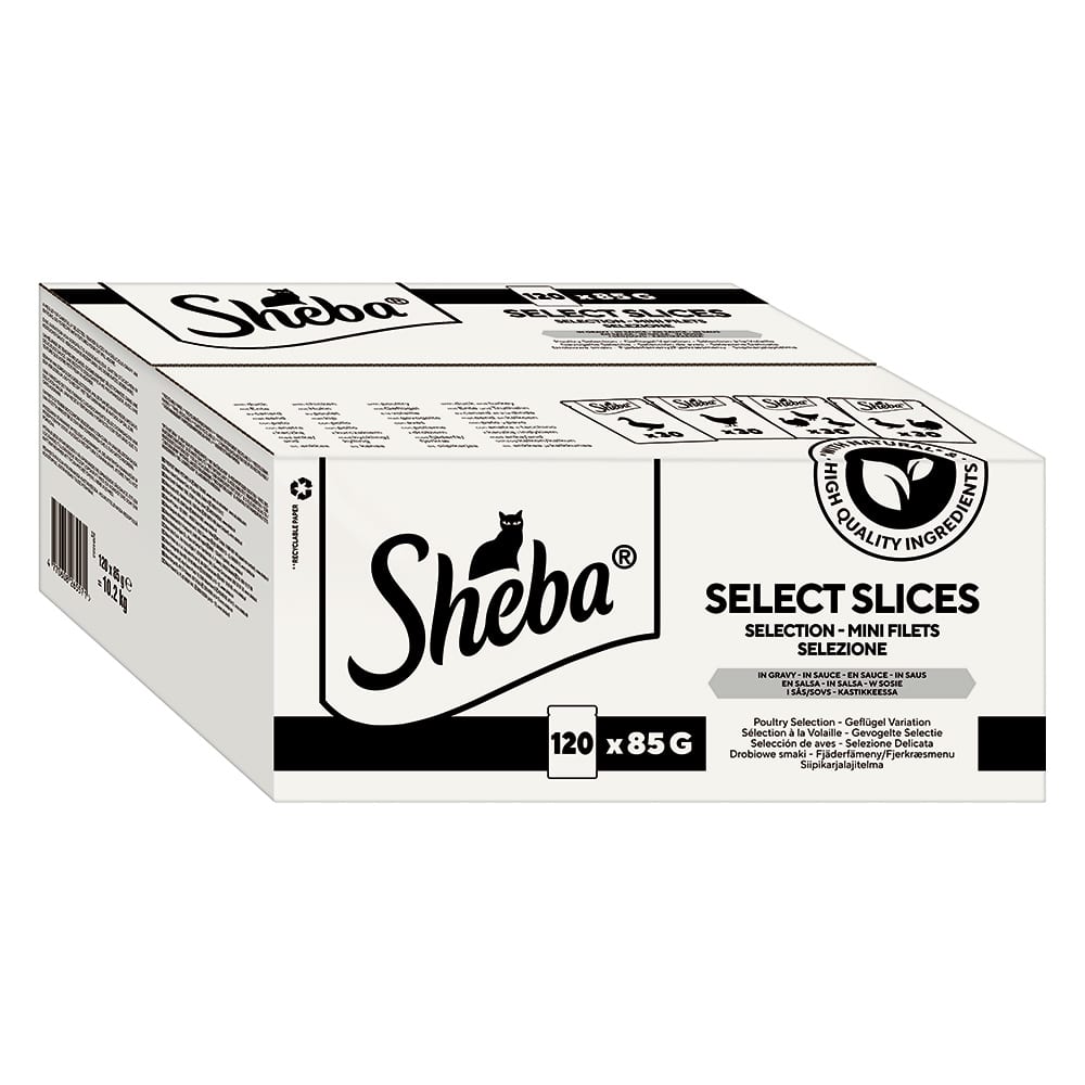 Sheba multipack i portionspåse för katter 120 x 85 g - Selection in ...